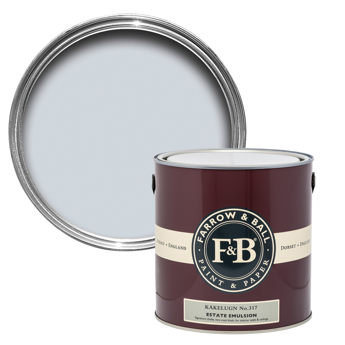 Farrow & Ball Paint - Kakelugn No. 317 | Kathie Jordan Design