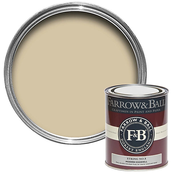 Farrow & Ball Paint - String No. 8 | Kathie Jordan Design