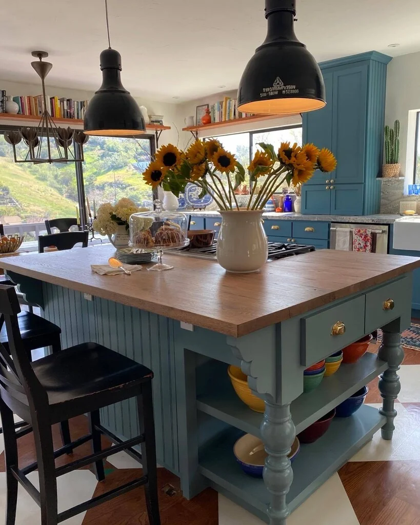 Farrow & Ball Paint - Stone Blue No. 86 | Kathie Jordan Design